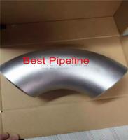 China Lasbocht Elbow Lasbochten 90° voor de voedingsmiddelenindustrie in Inch en DIN afmetingen (DIN 11852 BS) Keuringsrapport for sale
