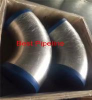 China Lasbocht Elbow Lasbochten 90° voor de voedingsmiddelenindustrie in Inch en DIN afmetingen (DIN 11852 BS) Keuringsrapport for sale