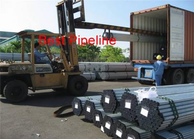 China BS1387  IS 1239  ERW Steel Pipe  , HFI  Inspection Galvanized Tubing for sale