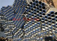 China BS1387  IS 1239  ERW Steel Pipe  , HFI  Inspection Galvanized Tubing for sale