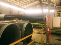 China 3PE Three Layer Coated Steel Pipe , DIN30670 Coated Gas Pipe Underground for sale