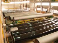China 3PE Three Layer Coated Steel Pipe , DIN30670 Coated Gas Pipe Underground for sale