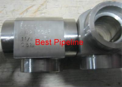 China Stainless Steel Forged Pipe Fittings ANSI/ASME B 1.20.1 Long Service Life for sale