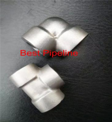 China Durable Forged Steel Flanges Rohrdoppelnippel Sechskant Doppelnippel / Gewinde Schlauchnippel for sale