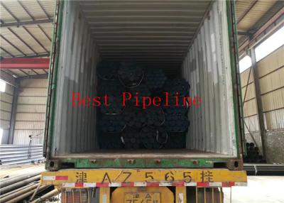 China Barded / Painting Surface ERW Steel Pipe DIN 59413 STN 426963 EN 10162 St37-2 for sale