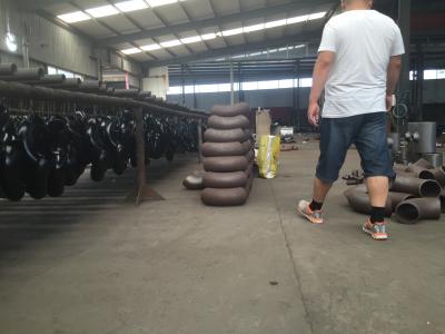China Codos 90º Radio Corto Stainless Steel Pipe Fittings Welded , Butt Weld Tube Elbow for sale