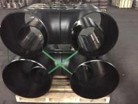 China Forged Butt Weld Reducing Tee Coturi Pentru Sudura Materialul St37.0 Conform DIN 1629 for sale