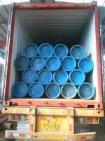 China Solid Material Alloy Steel Seamless Pipes TEVI SUDATE DIN INOX Black Painting Coated for sale