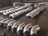 China Einschweißbogen / Schuhstutzen Einschweißbogen / Schuhstutzen ähnl. DIN 2619, aus Bogen Norm 3/90°, Werkstoff 1.4541, 1. for sale