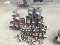 China EN 10253-2 PED 2014/68/EU Certified High Corrosion Resistance Butt Weld Fittings Reducing Tee for sale