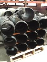 China Carbon Steel Weldable Pipe Elbows EN 10253-3/4 -W Bauart A Elbow 90° Welded for sale