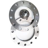 China 1.4541 Weld-neck Flange EN 1092-1 Compliant AISI 321 Equivalent Stainless Steel Flange for sale