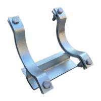 China Hot-dip Galvanized Pipe Support with Corrosion Resistance and High Strength for Industrial Pipeline Systems for sale