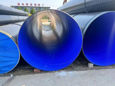 China API 5L2 Internal Flow Coated Pipe for Non-corrosive Gases Transportation with 50 Microns Coating and -20°C to 110°C Temperature Range for sale