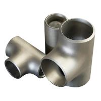 China ASME/ASTM SA/A 234 WPB WP11 industrial pipe fittings WP22 welded tee fitting WP9  seamless steel tee schedule 80 steel tee High-Temperature Service Butt Weld Tees and Reducing Tees for sale