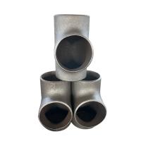 China EN 10253-1 S235 Low Carbon Steel Tee Butt Weld Fitting for Pipe Connections for sale