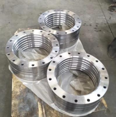 China High Corrosion Resistance Forged Steel Flanges with RF Seal Face and Lightly Oiled Treatment for Industrial Applications for sale