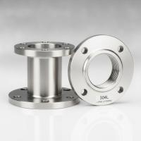 China 304L Stainless Steel Weld Neck Flange with 300LBS Pressure and Long Lifespan for sale