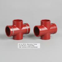 China Reduziertes T-Stück DIN 2615 als Butt Weld Fitting in geschweißter oder nahtloser Ausführung aus 304L Material for sale