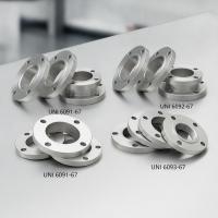 China 304L Material 300LBS Pressure Forged Steel Flanges Lap Joint Flange UNI 6091-67 Standard for sale