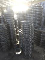 China Forged And Machined Welding Neck Flange Designed To ASME B16.9 Standard With P245GH Material for sale