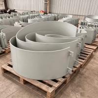 China 1.6 MPa Pressure Rating Concrete Pumping Pipe with 6mm Wall Thickness and Anti-corrosion Coating for sale