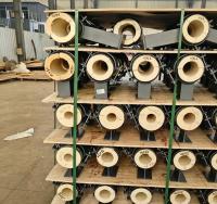 China Durable Pipe Supports And Hangers With Vibration Damping Rubber Inserts Adjustable Height And Angle For -40°C To 600°C for sale