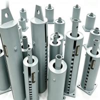 China Adjustable Height and Angle Pipe Supports with Custom Sizes and Load Ratings for Vibration Isolation for sale