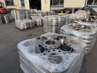 China Duplex Stainless Steel Welding Neck Flange with Long Weld Neck and ASME B16.9 Standard for Secure Pipeline Connections for sale