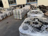China Duplex Stainless Steel Welding Neck Flange with Long Weld Neck and ASME B16.9 Standard for Secure Pipeline Connections for sale