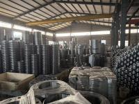 China Duplex Stainless Steel Welding Neck Flange ASME B16.9 for High Pressure Piping Systems for sale