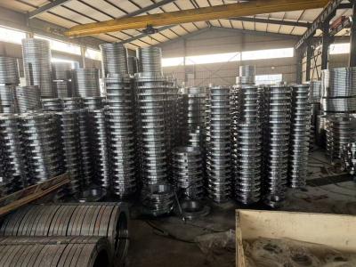 China Duplex 2205 Weld Neck Flange EN 1092-1 PN40 for High Pressure and Temperature Applications for sale