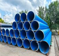 China Polypropylene Coated Steel Pipe Built to DIN Standards for Pipeline Infrastructure with Up To 1.6 MPa Pressure for sale