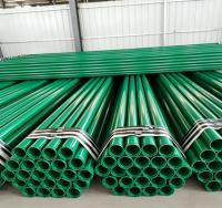 China Durable Plastic-coated Steel Pipe with High Corrosion Resistance and Smooth Steel Inner Surface for Long Service Life for sale