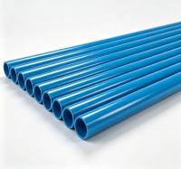 China Threaded Plastic-coated Steel Pipe with Smooth Steel Inner Surface and High Corrosion Resistance for Pipeline Systems for sale