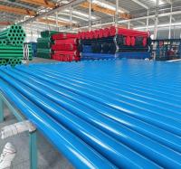 China Threaded Plastic-coated Steel Pipe with Smooth Steel Inner Surface and High Corrosion Resistance for Pipeline Systems for sale