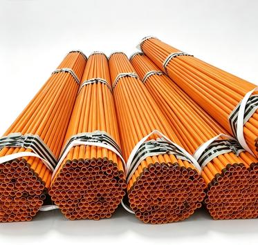 China Wall Thickness Varies Plastic-coated Steel Pipe with ISO Certification and Up To 10 MPa Pressure Rating for sale