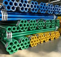 China Plastic-coated Steel Pipe with Up To 10 MPa Pressure Rating and Threaded Joint for Long Lasting Pipeline Construction for sale