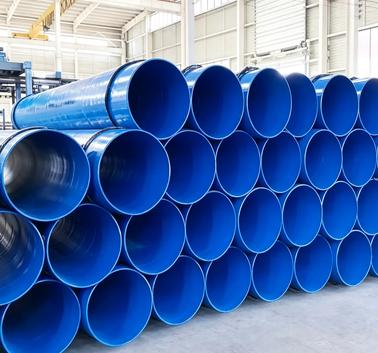 China Threaded Installation Method Plastic-coated Steel Pipe with Pressure Rating Up To 10 MPa and Variable Wall Thickness for sale