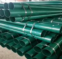 China Threaded Installation Method Plastic-coated Steel Pipe with Pressure Rating Up To 10 MPa and Variable Wall Thickness for sale