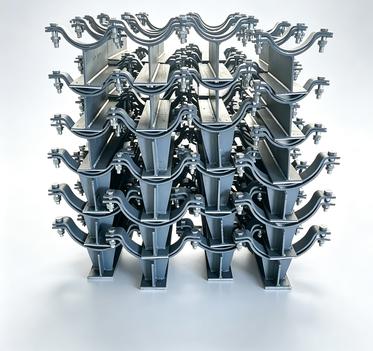 China Carbon Steel Pipe Supports and Hangers with Adjustable Height and Angle for Load Capacity Up to 5000 Lbs for sale