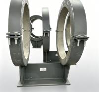 China High Corrosion Resistance Pipe Supports and Hangers with 5000 Lbs Load Capacity and Vibration Damping Rubber Inserts for sale