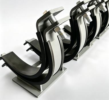 China Customizable Pipe Supports and Hangers with Vibration Isolation and Load Capacity From 50 Kg To 2000 Kg for sale