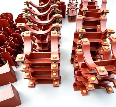 China Industrial Pipe Supports and Hangers with Corrosion Resistance for Static and Dynamic Load Support Compliant with MSS Standards for sale