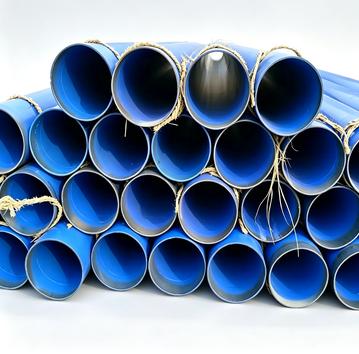 China FBE Coated Steel Pipe with Plain End or Bevel End Options for 0℃-95℃ Temperature Range for sale