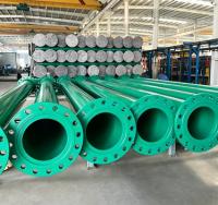 China High Corrosion Resistance Coated Steel Pipe with 1-3 Mils Coating Thickness and 20mm - 1420mm Outer Diameter for sale