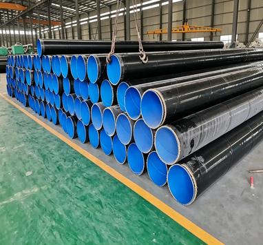 China API 5L X60 PSL1 Steel Grade 3LPE Coated Line Pipe with 3 Layer Polypropylene Coating for 1/2 Inch - 48 Inch Diameter for sale