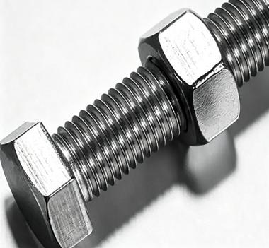 China M42 * 3 * 280mm Stainless Steel Hexagon Flange Bolts and Nuts for Mechanical Assembly for sale