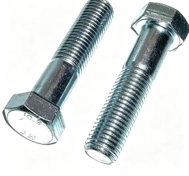 China M36 x 3 x 280mm ISO 898-1 Compliant Hex Bolts with 10.9 Quality Level and Heavy Hex Nuts for Mechanical Assembly for sale