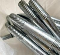 China 100% Tested ASTM A193 B16 Chrome-Moly-Vanadium Stud Bolts with Hex Head for Heavy Equipment Repair for sale